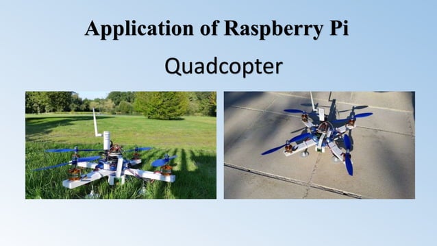 Raspberry pi & Quadcopter | PPT