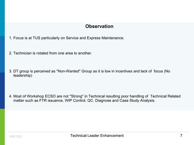 Technical leader enhancement | PPT