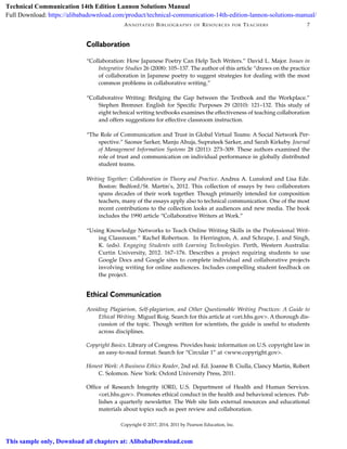 Technical Communication 14th Edition Lannon Solutions Manual | PDF