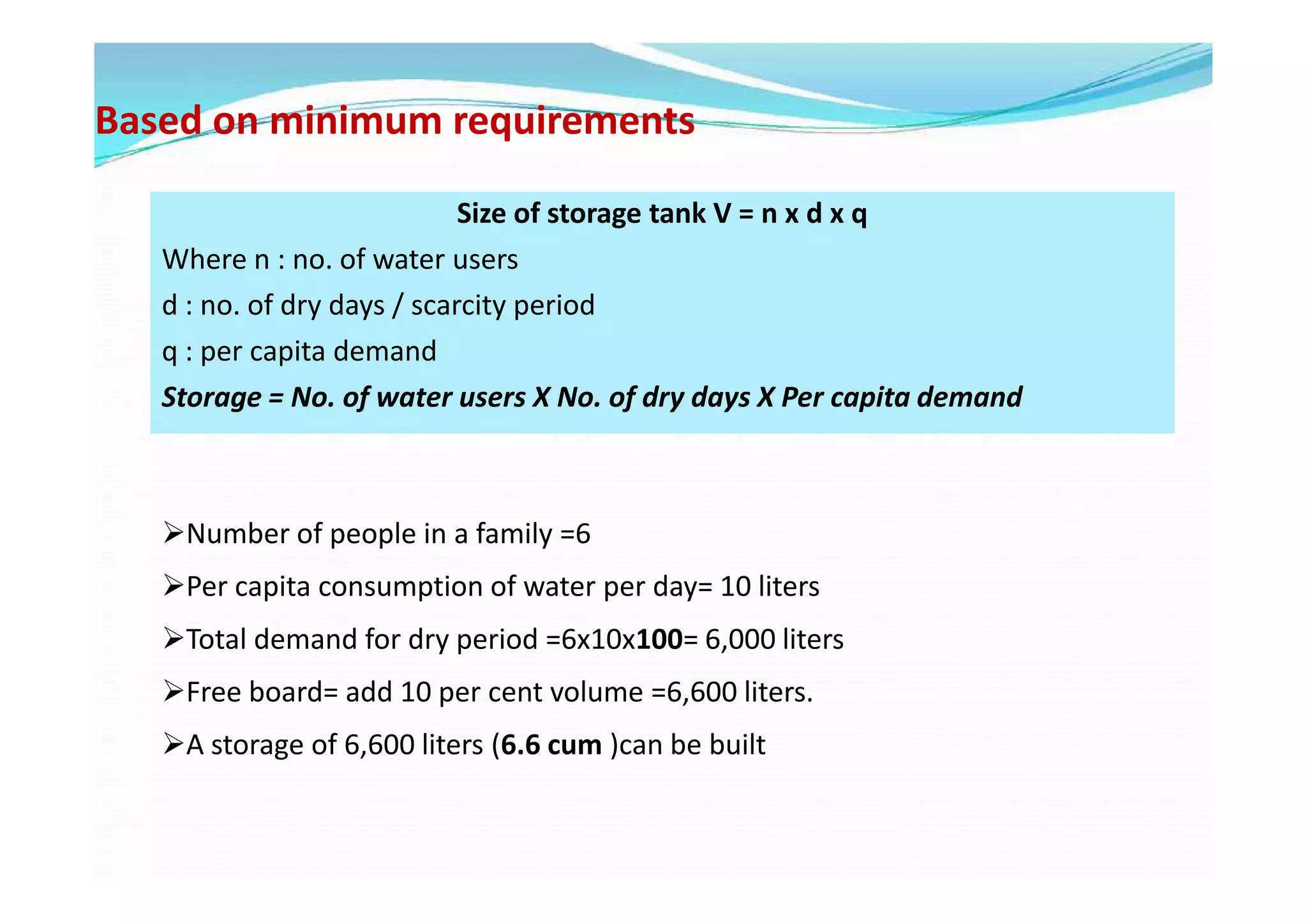 Technical design-of-rwh (2) | PDF