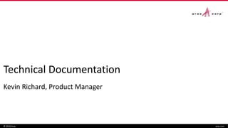 Technical Documentation for Technical Publications | PDF