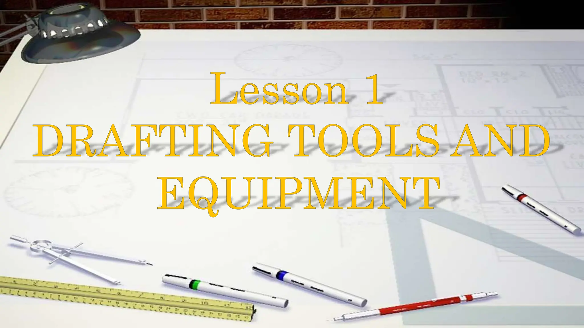 TECHNICAL-DRAFTING-lesson1 in Technology and Livelihood Education Exploratory | PPTX