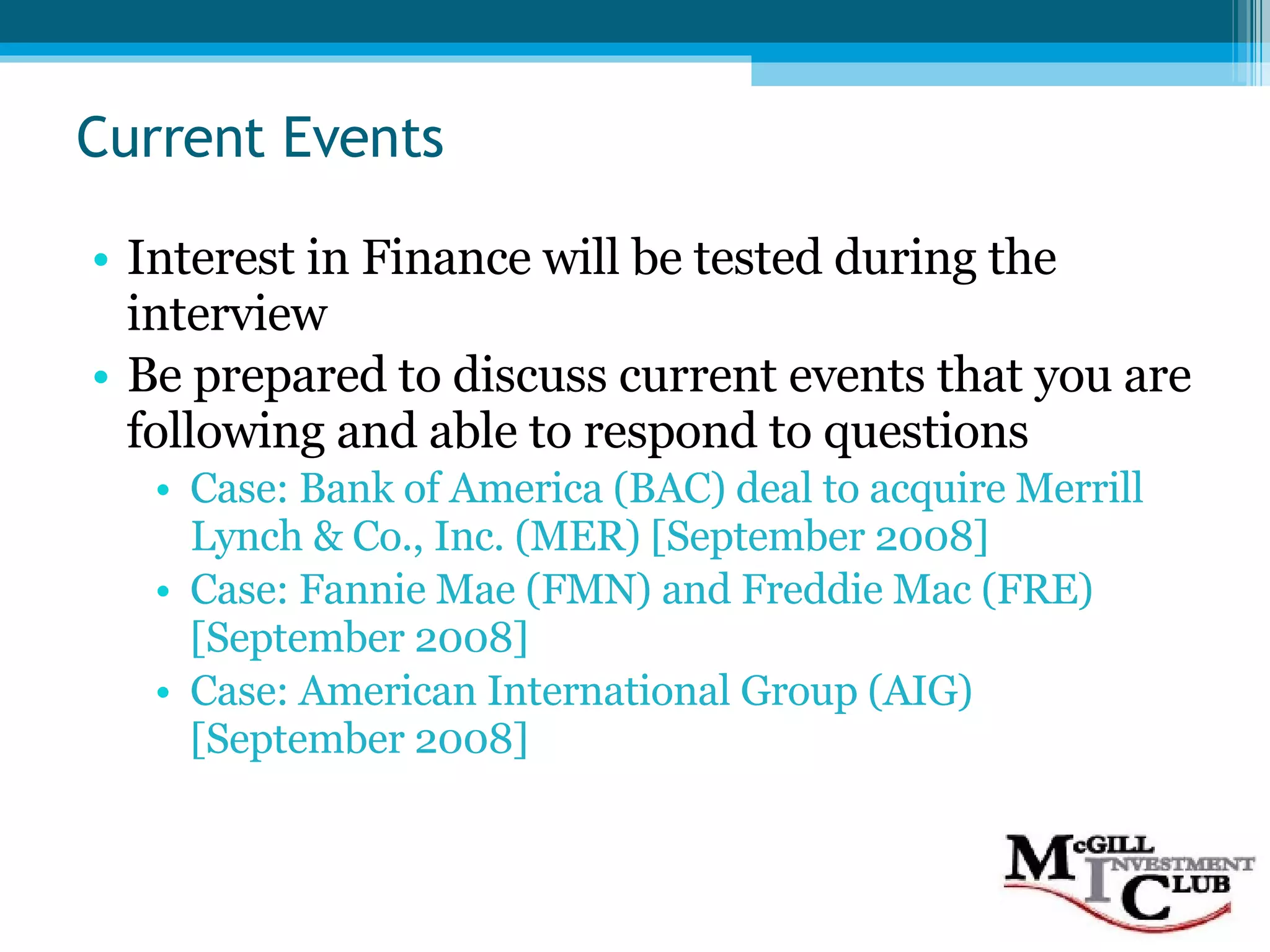 Technical Interview Workshop | PPT