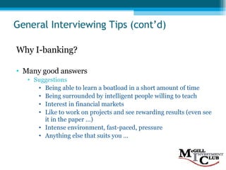 Technical Interview Workshop | PPT