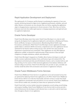 Technical overview-130127 | PDF