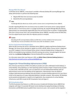 Microsoft India - Windows Server 2008 R2 Remote Desktop Services Whitepaper | PDF
