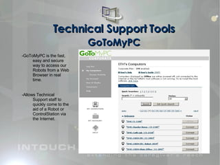Technical Services Greg Brallier | PPT