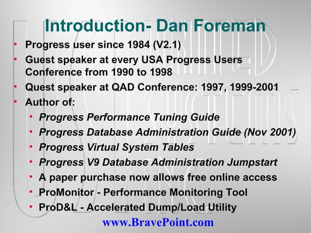 Technical track-afterimaging Progress Database | PPT