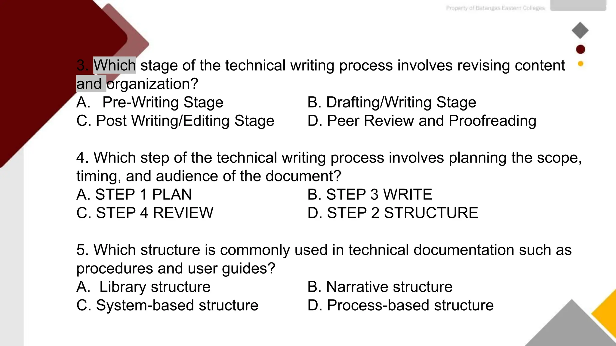 TECHNICAL WRITING PROCESS and it benefit | PPTX
