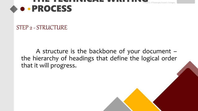 TECHNICAL WRITING PROCESS and it benefit | PPTX
