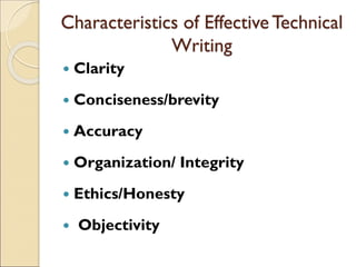 Technical writings for academics | PDF