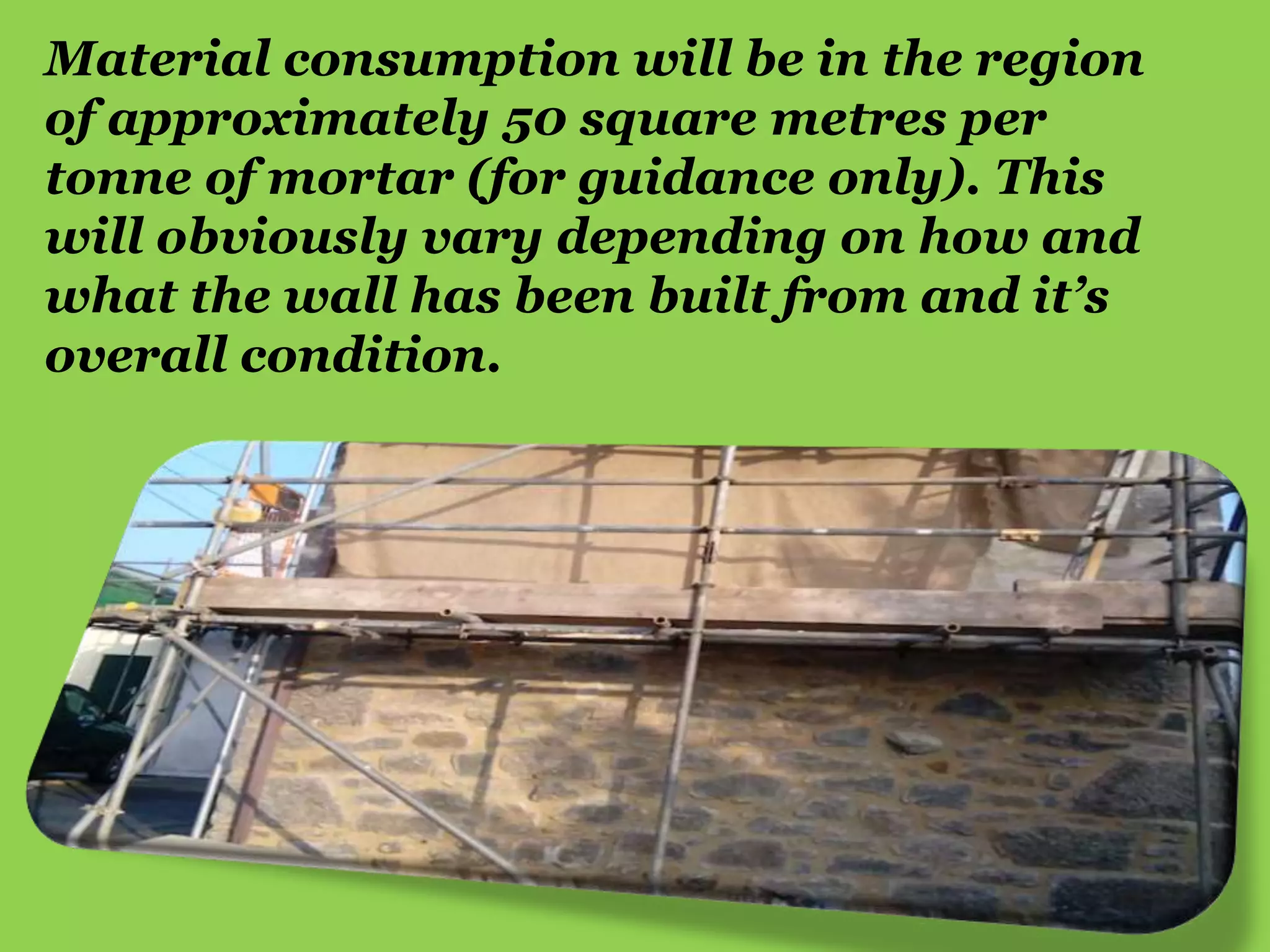 Technical advice note for bag rub finish | PPTX