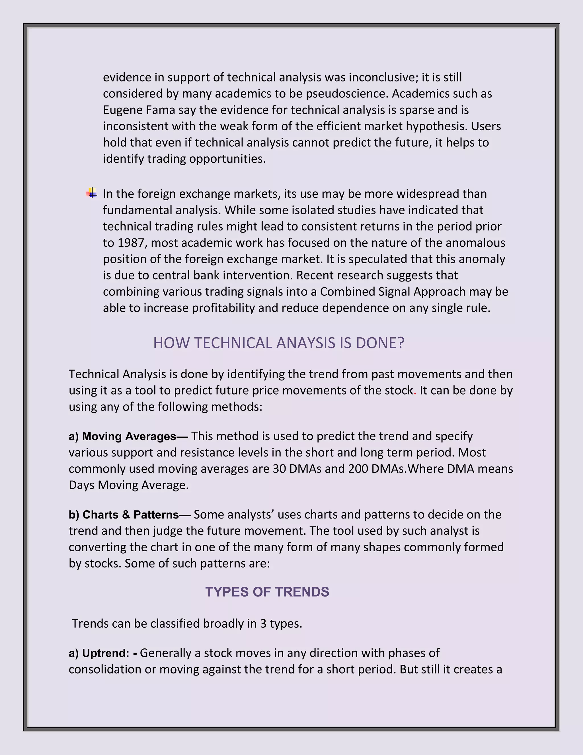 Technical Analysis | DOCX