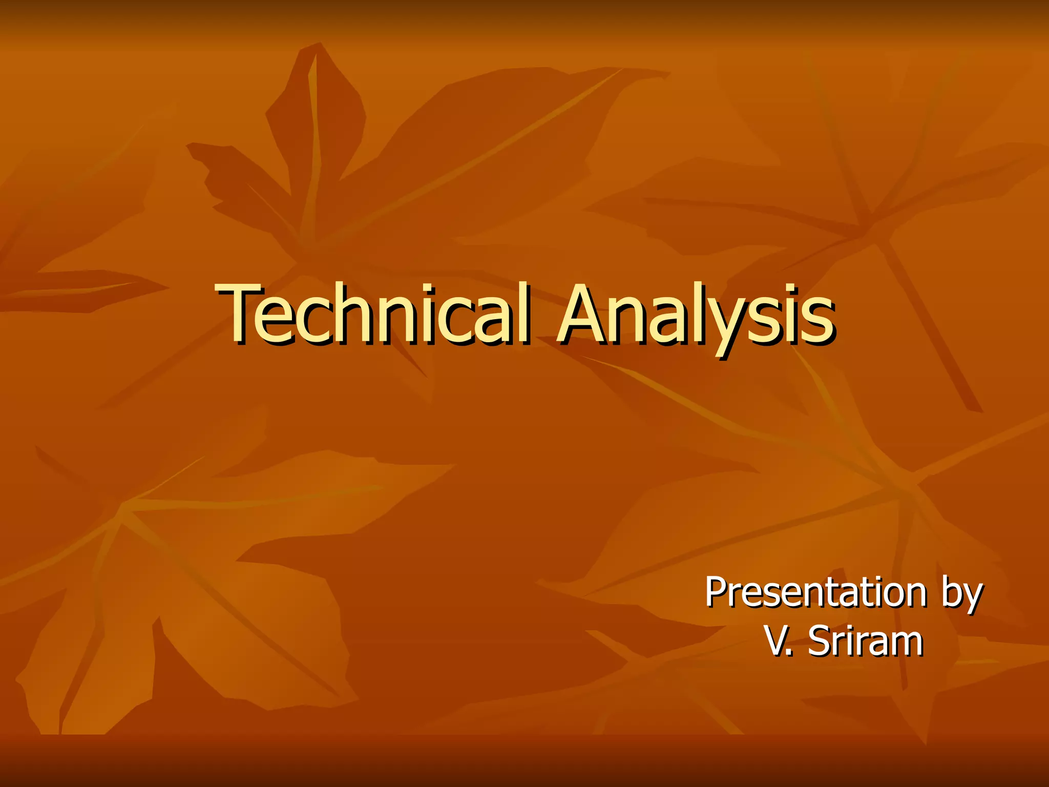 Technical analysis | PPT