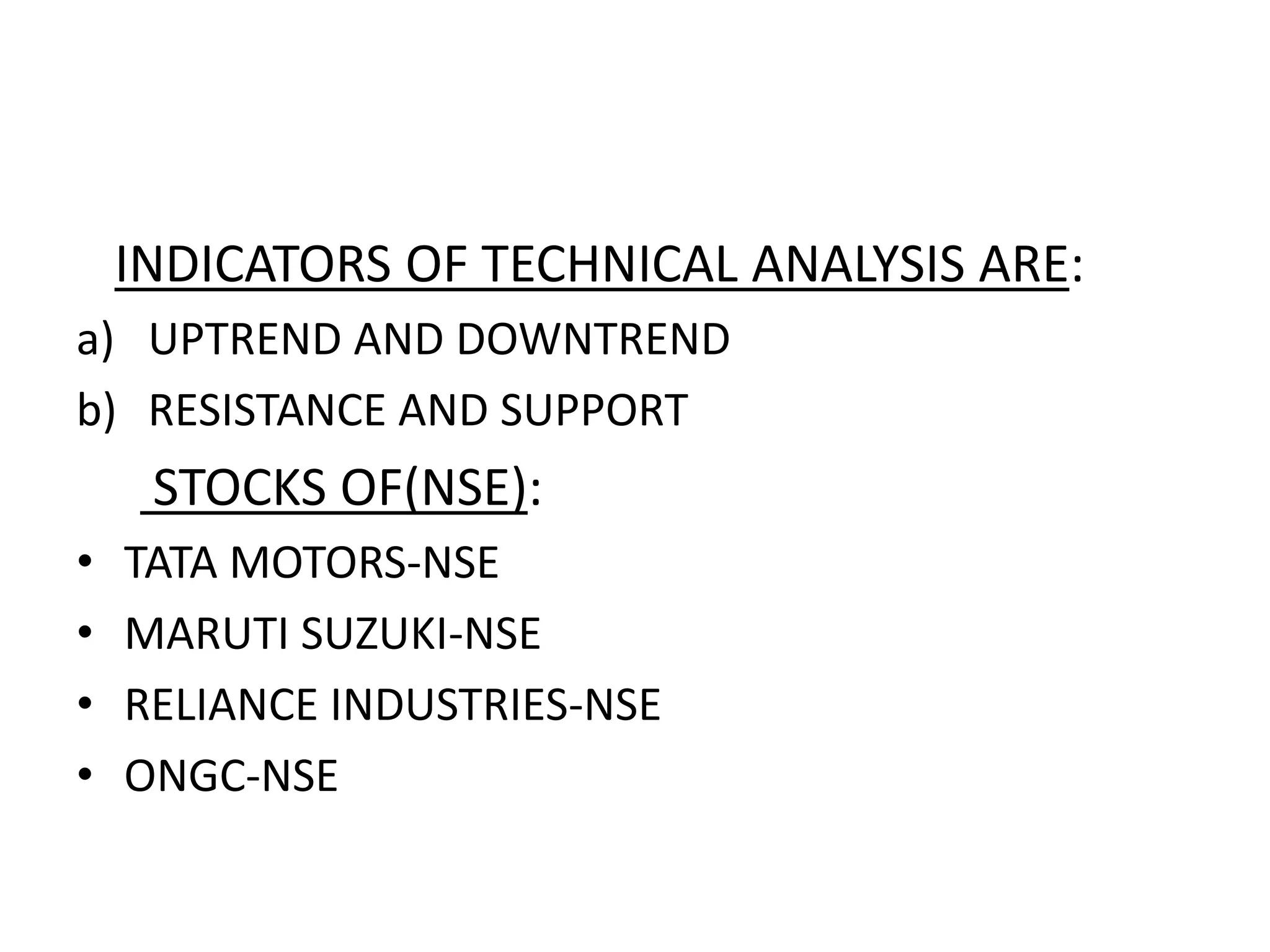 Technical analysis | PPTX