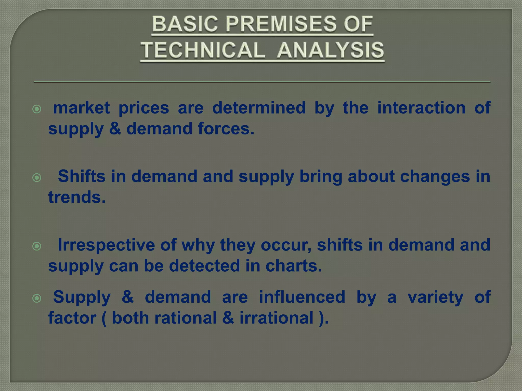 Technical analysis | PPT