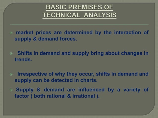 Technical analysis | PPT
