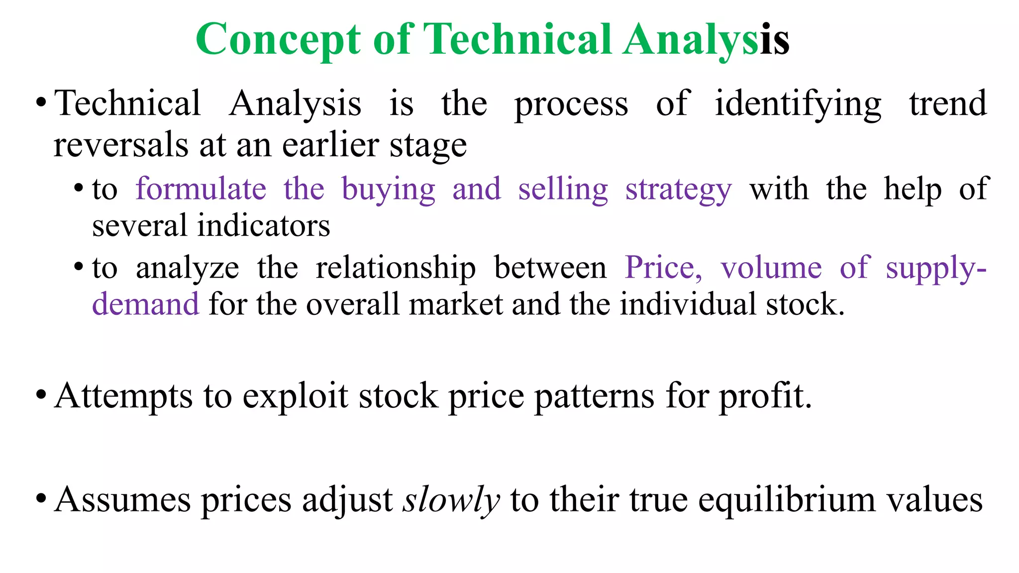 Technical analysis | PPT