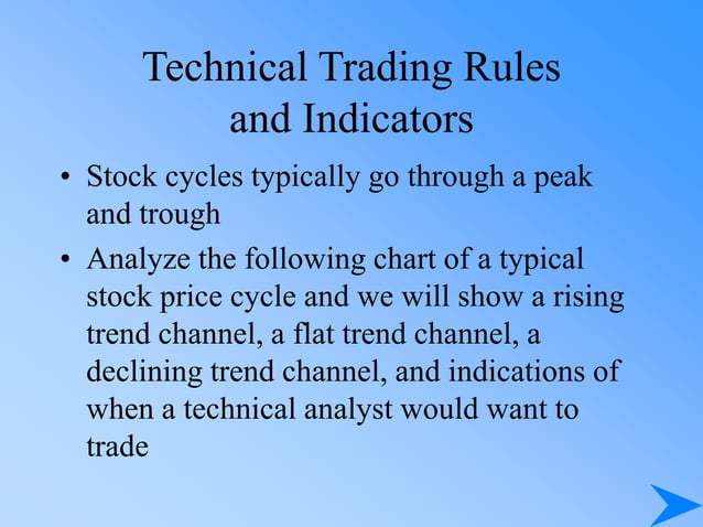 Technical Analysis.ppt | Stocks and Bonds | Personal Investing