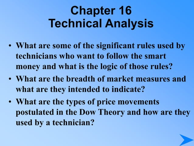 Technical Analysis.ppt | Stocks and Bonds | Personal Investing