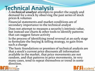 Technical analysis intro | PPTX