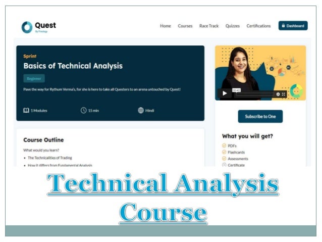 Technical Analysis Course | PPT
