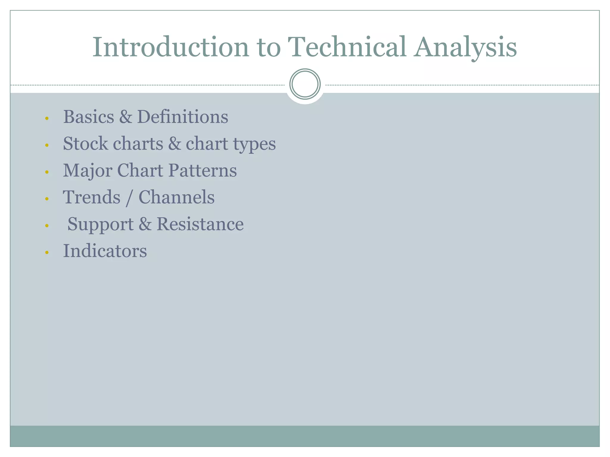 TECHNICAL ANALYSIS | PPT