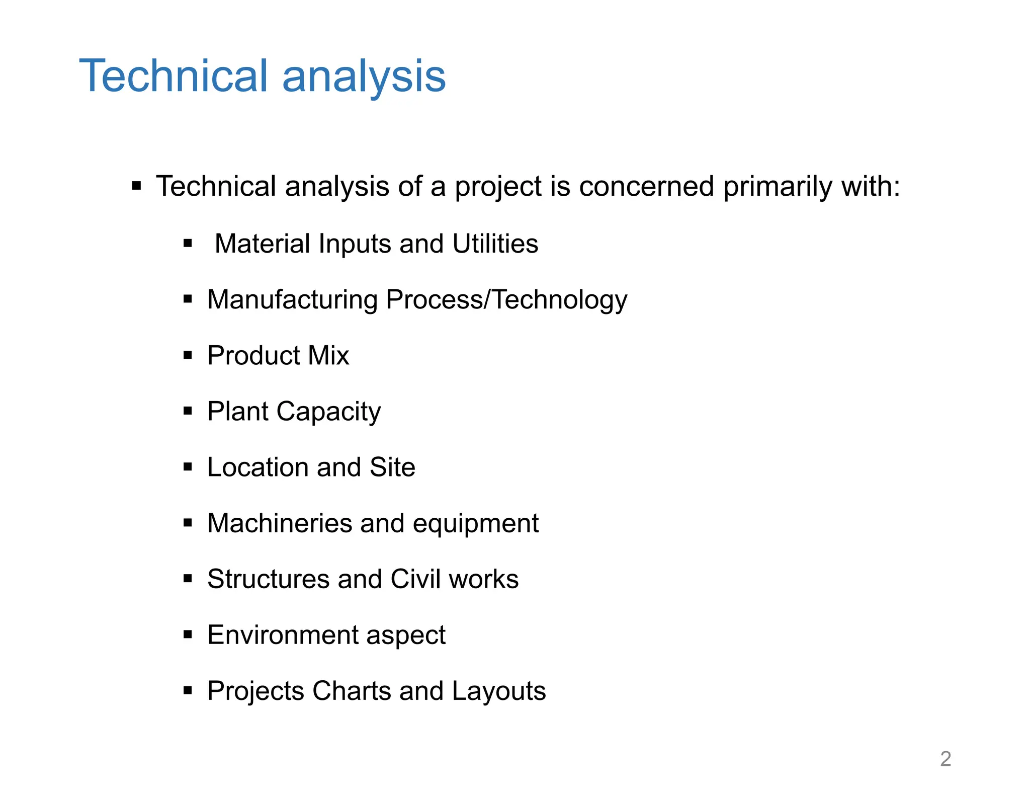 Technical analysis in project.khudshfkwjjjjjjjjjjs | PPTX