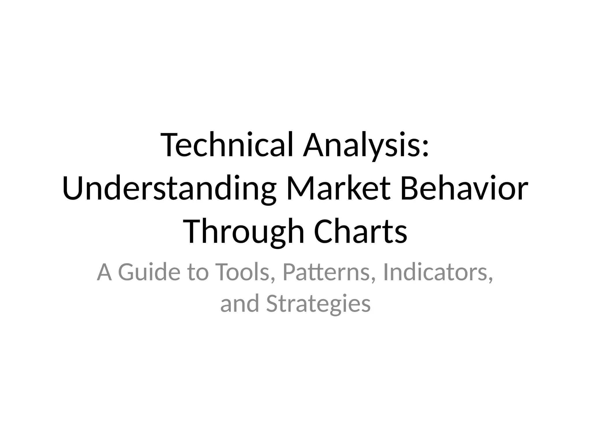 Technical_Analysis_Presentation.pptx for experts | PPT