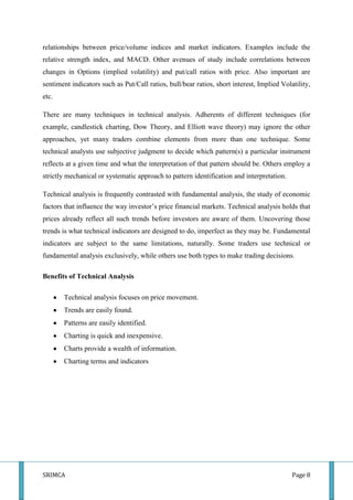 Technical analysis report | DOCX