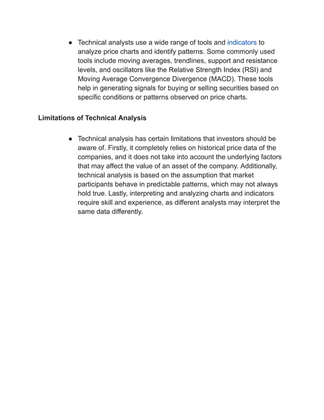 Technical Analysis Vs Fundamental Analysis.pdf | Stocks and Bonds ...