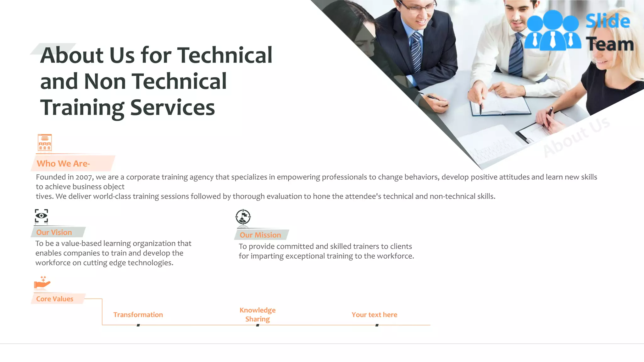 Technical And Non Technical Training Proposal PowerPoint Presentation ...