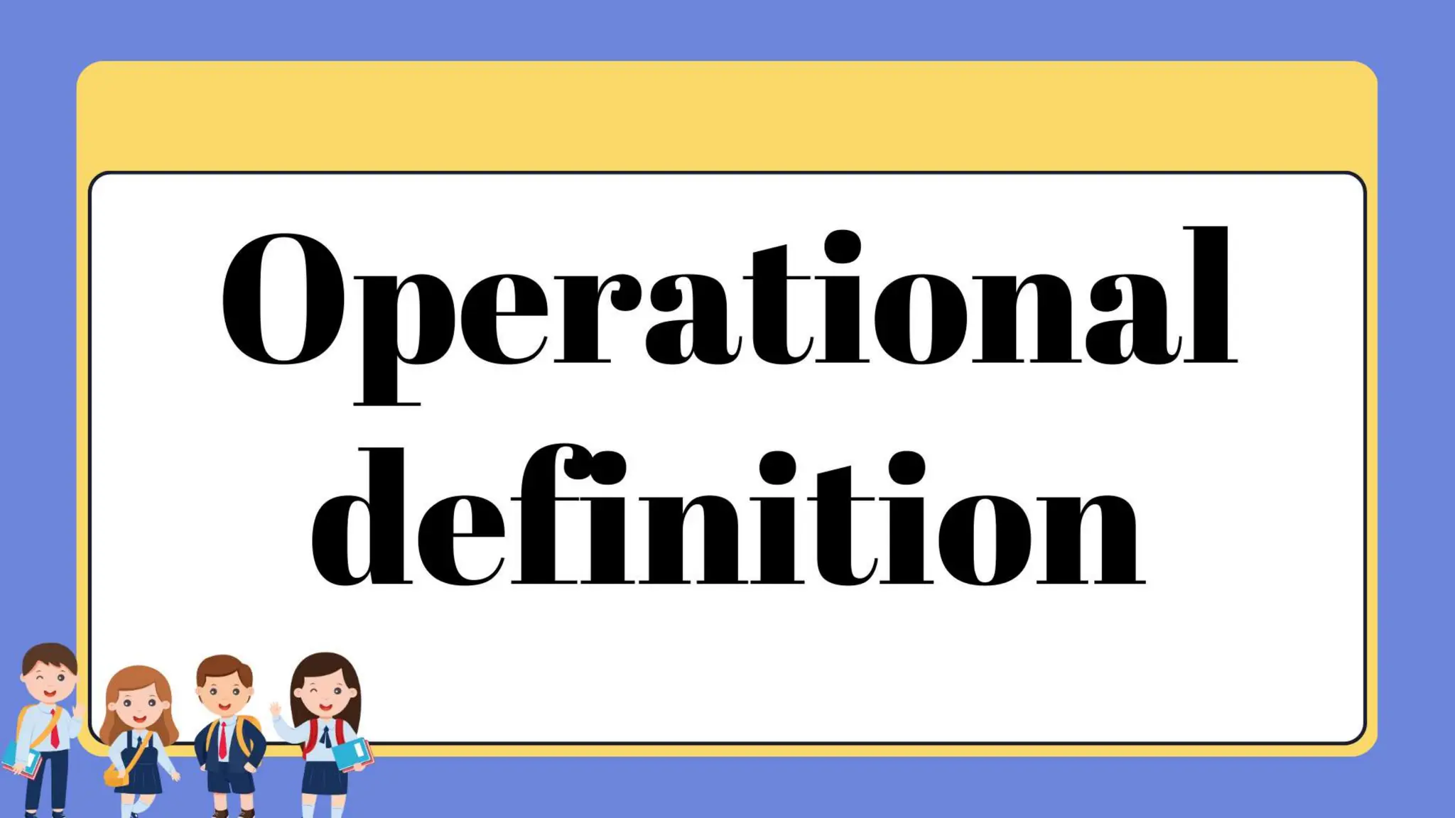 TECHNICAL AND OPEARTIONAL DEFINITION PPT | PPTX