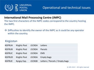 Technical and operational issues with multiple designated operators in ...