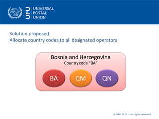 Technical and operational issues with multiple designated operators in ...