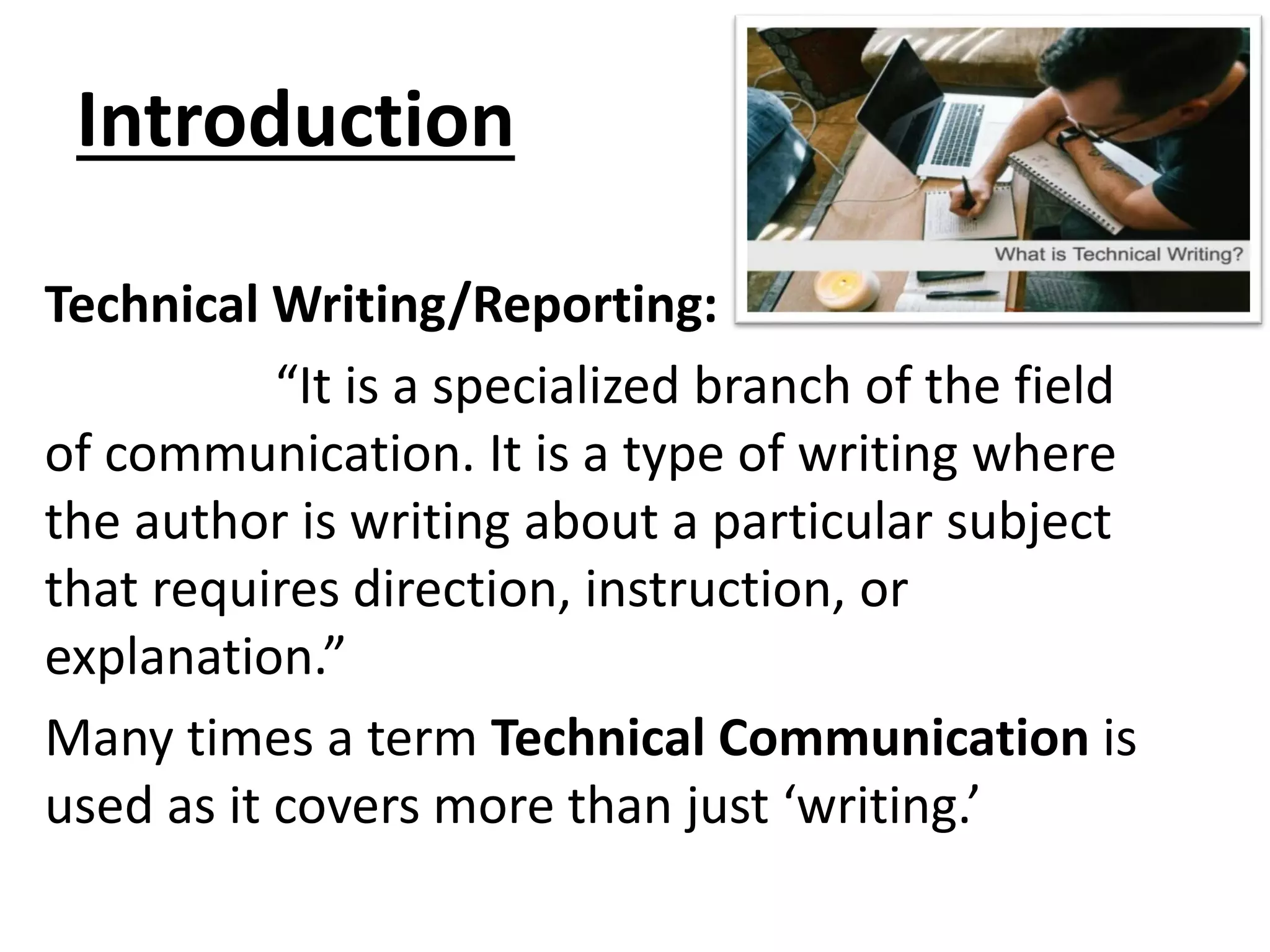Technical and scientific Writing | PDF