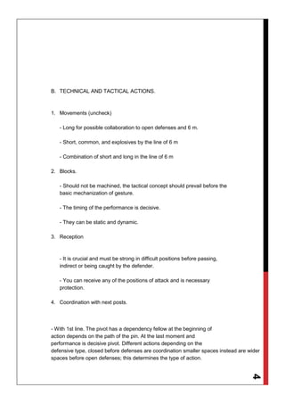 Technical and tactical individual | PDF