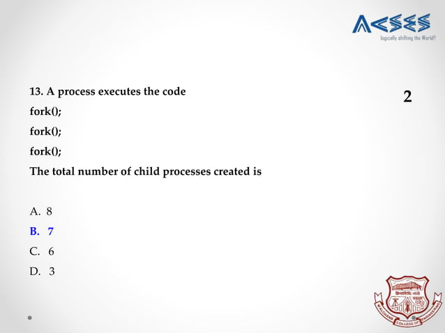 Technical aptitude Test 1 CSE | PPTX