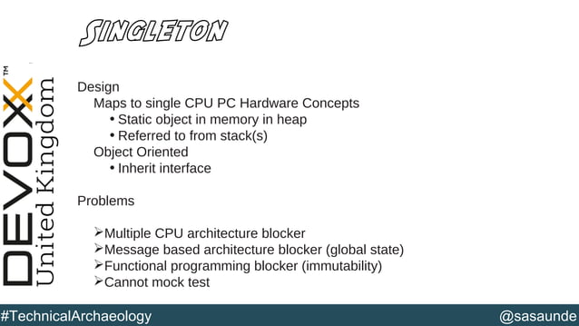 Technical Archaeology Devoxx | PPT