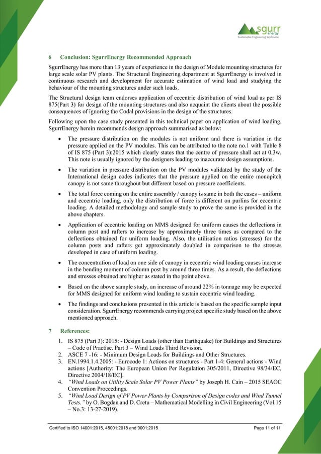 Importance of Eccentric Wind Loading on Monopitch Module Mounting ...