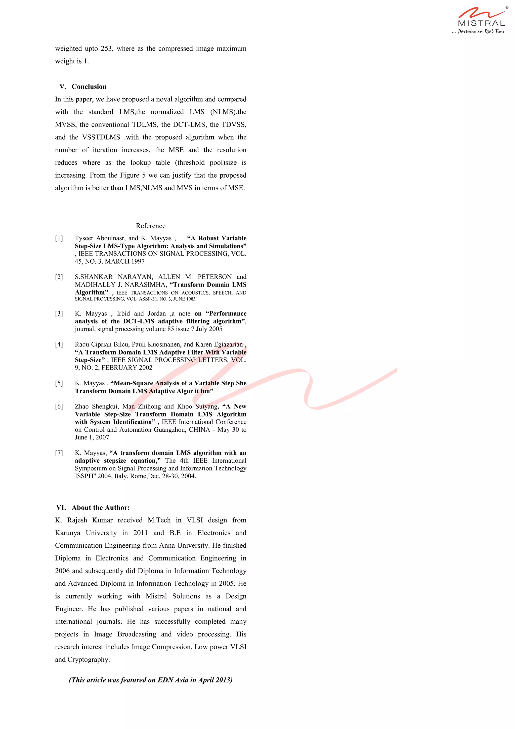 Algorithm for Lossy Image Compression using FPGA | PDF