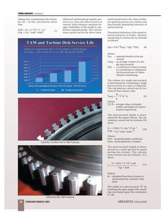 Technical article reprint turbo-abrasive maching | PDF