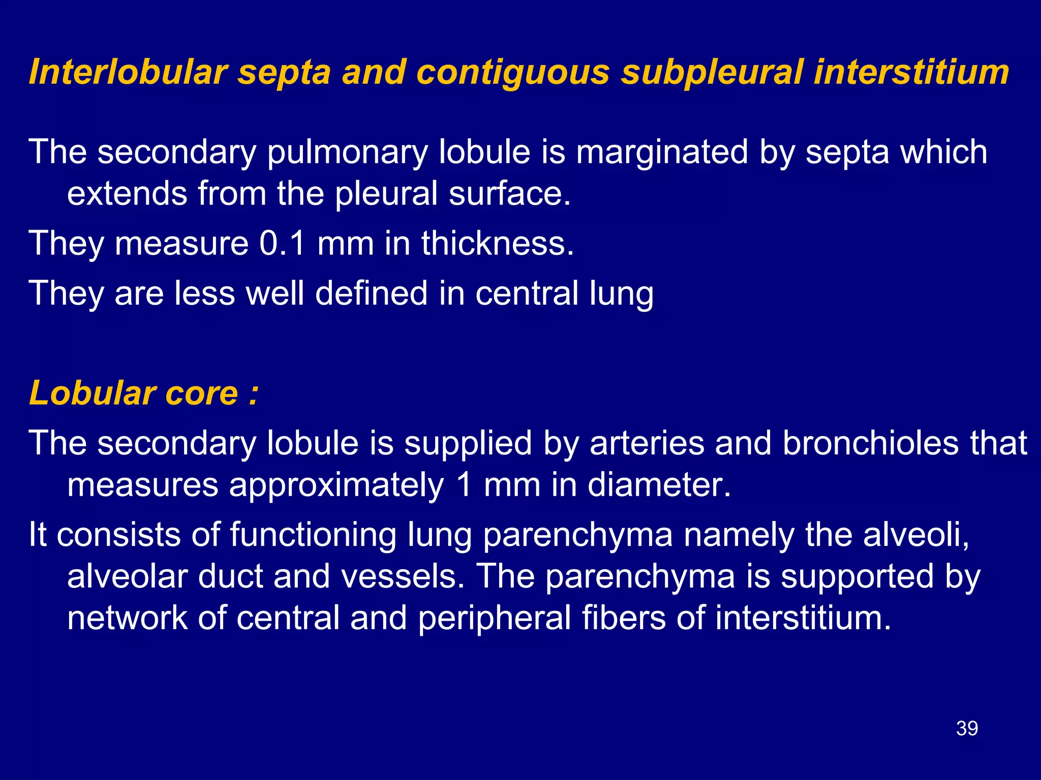 Technical aspect of hrct; normal lung anatomy & hrct findings of lung ...