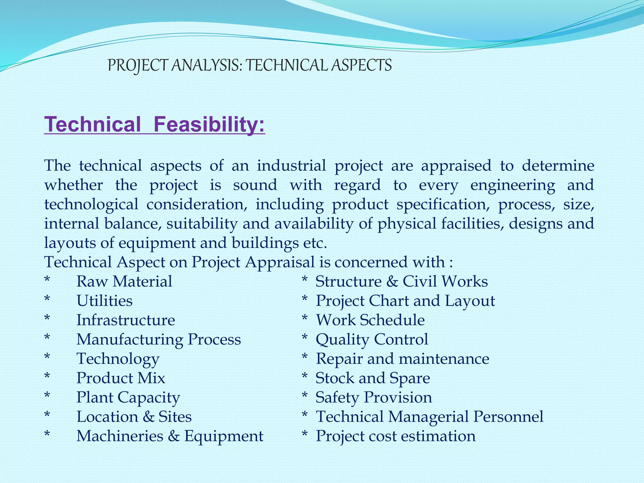 Technical aspects | PPTX