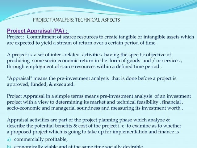 Technical aspects | PPTX