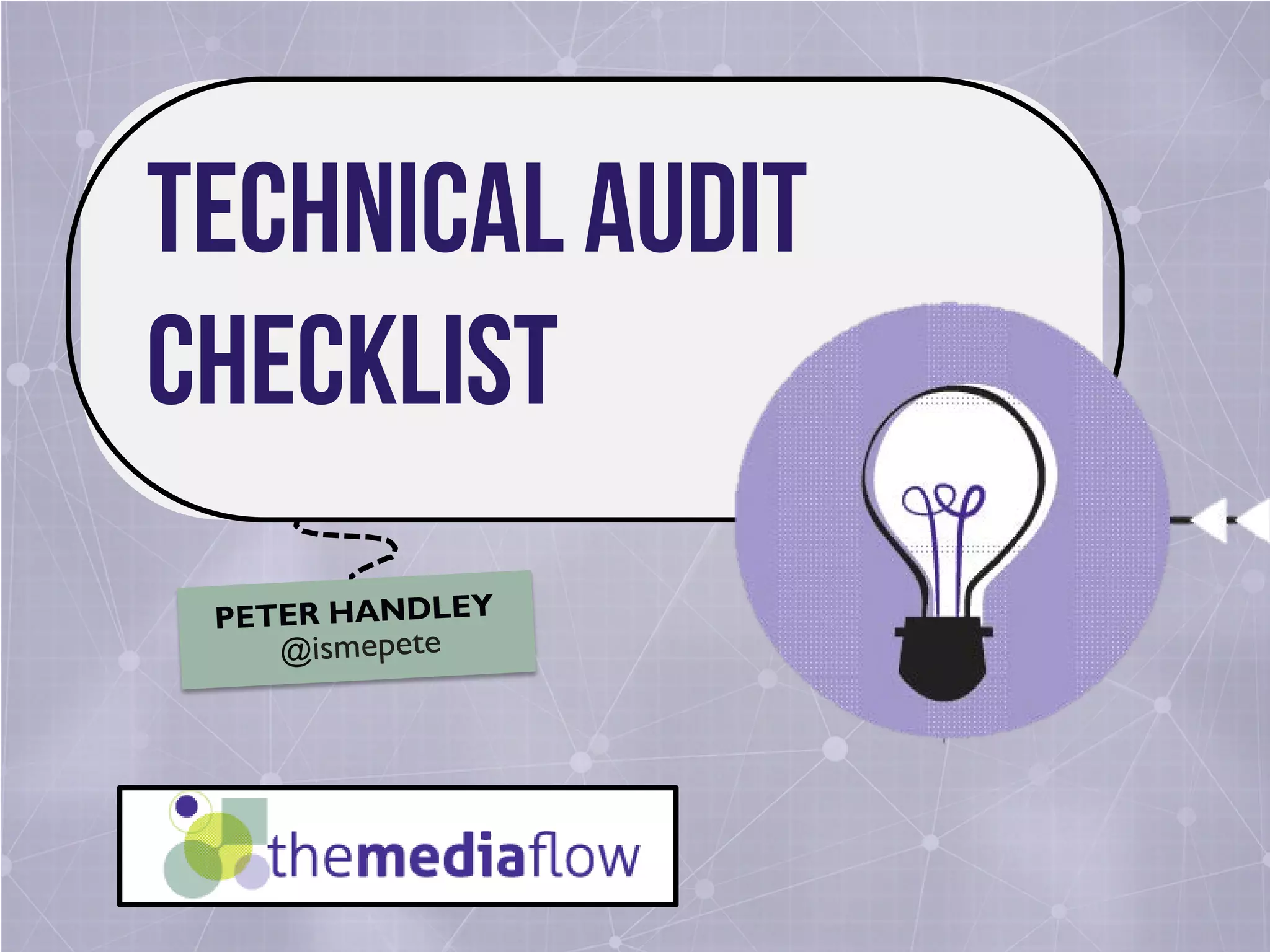Technical SEO Audit Checklist | PPT