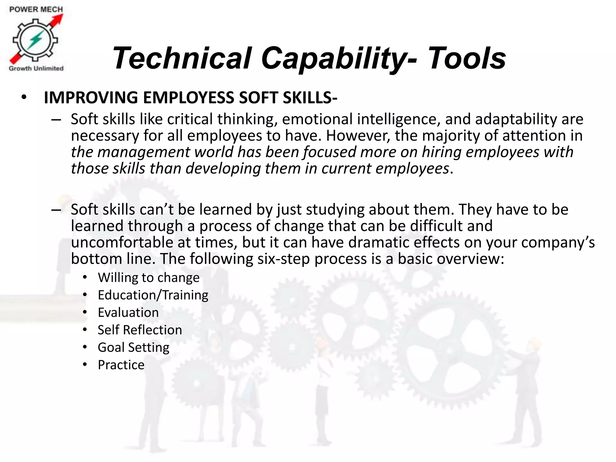 Technical Capability Improvement | PPTX