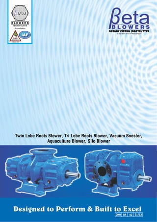 Beta Blowers Catalogue | PDF