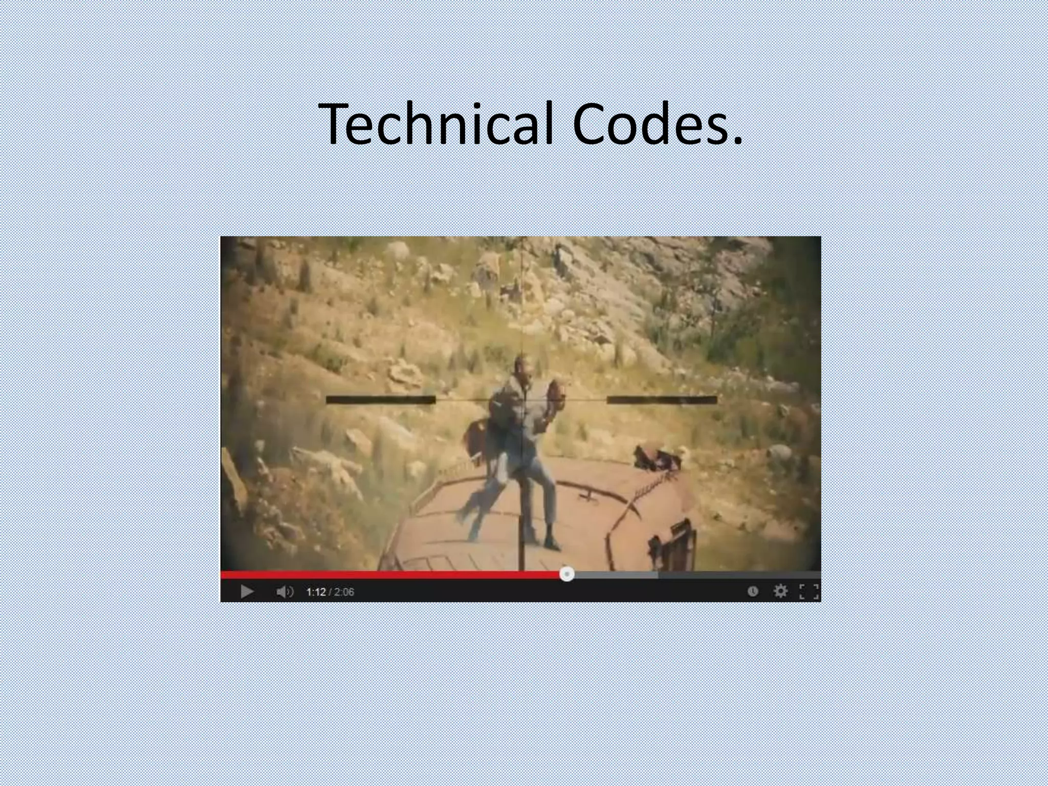 Technical Codes | PPTX