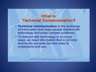 Technical communication | PPTX